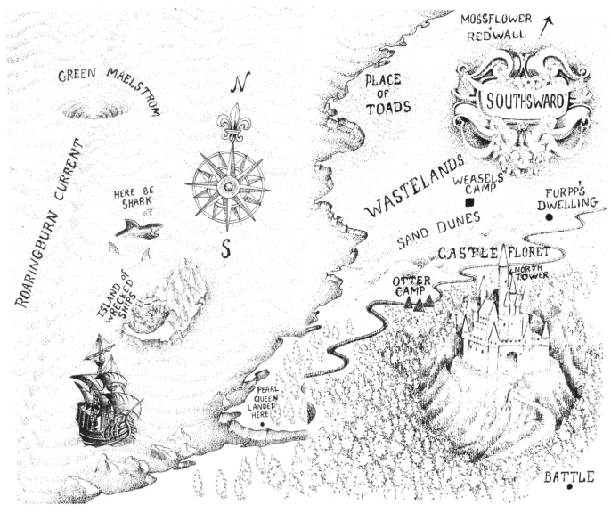 Book #7 – The Bellmaker – Maps of Redwall!