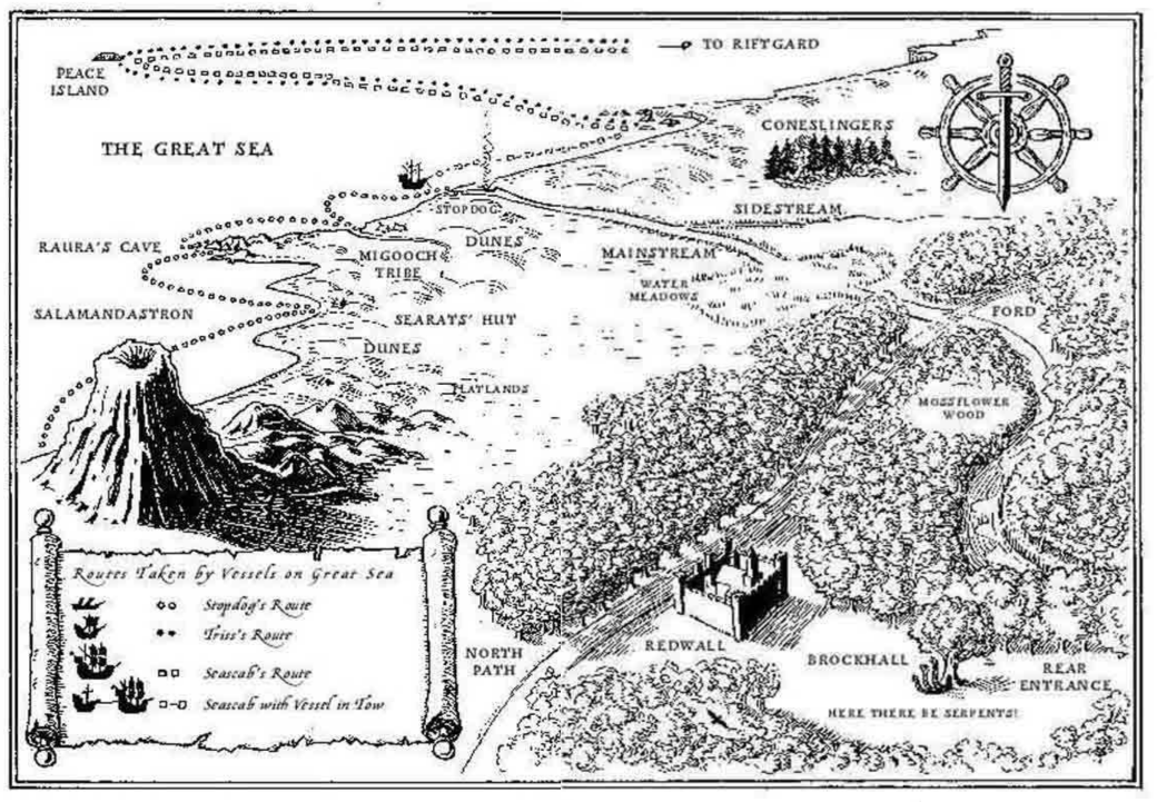 Book #15 – Triss – Maps of Redwall!