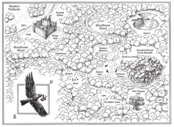 Book #20 – Doomwyte – Maps of Redwall!
