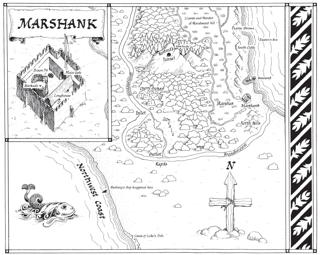 Book #6 – Martin the Warrior – Maps of Redwall!